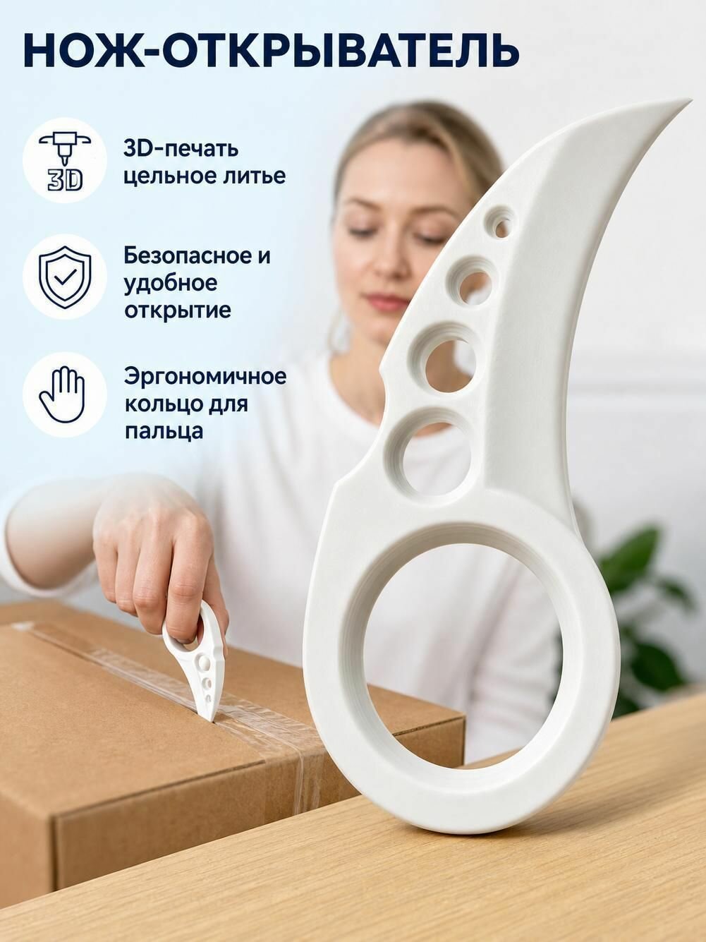 Портативный хозяйственный нож