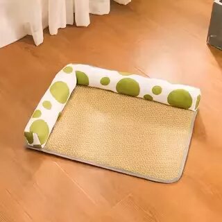Дышащая подстилка с полосками, размер 40x30 см, подходит для мелких животных до 2.5 кг (5.5 фунтов)