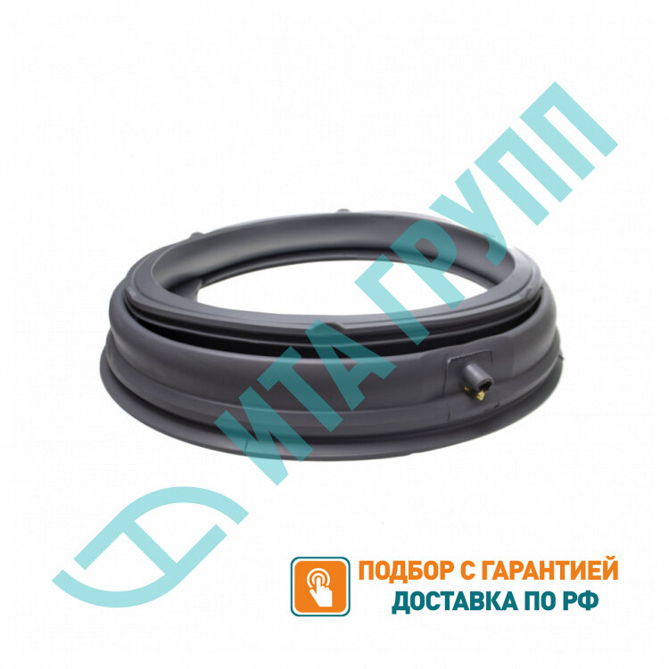 Манжета люка стиральной машины LG 3,5/4/5/6 кг с отводом для слива воды, 4986ER1003A, 4986ER103