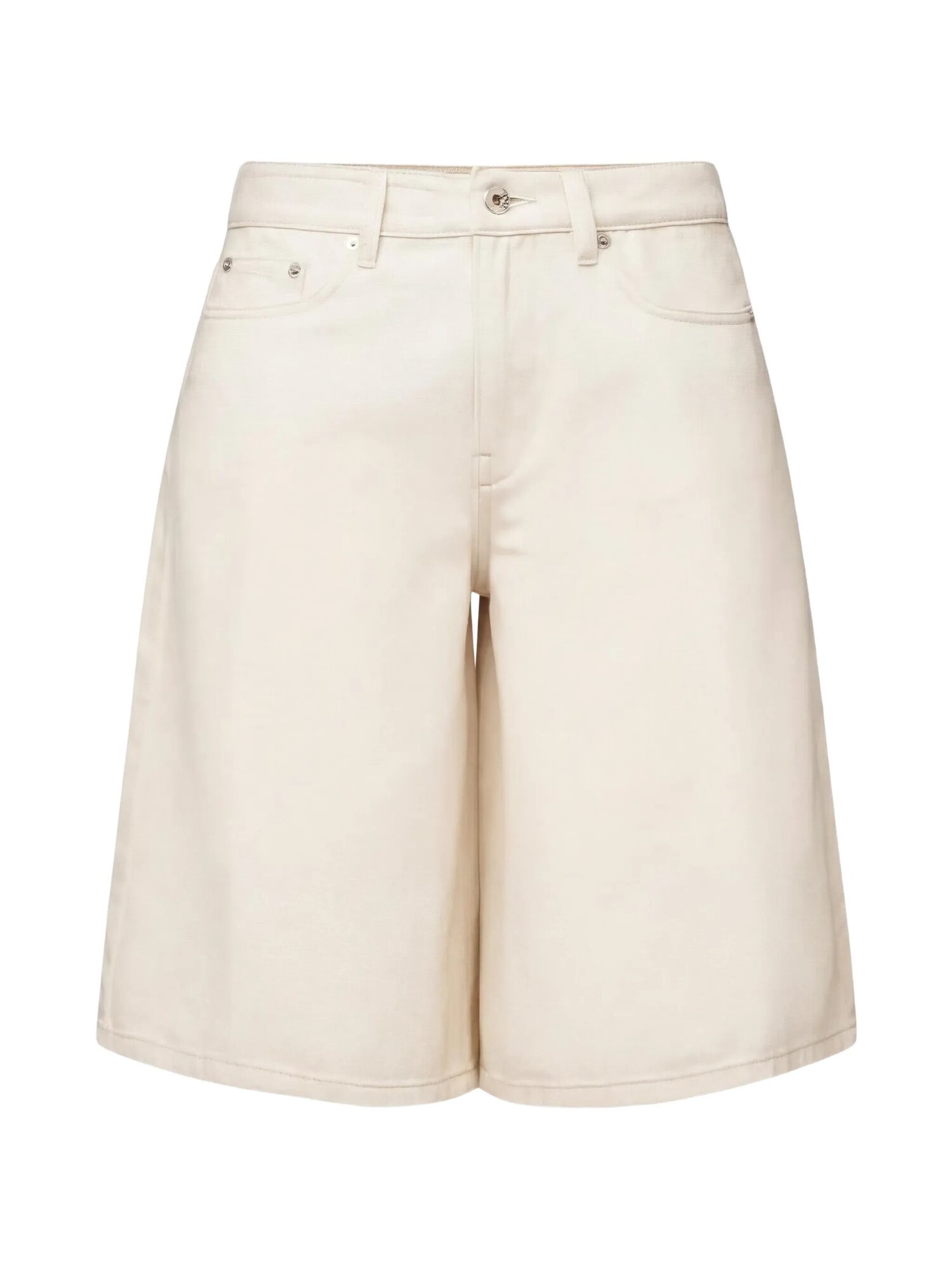 Шорты None logo-patch denim shorts