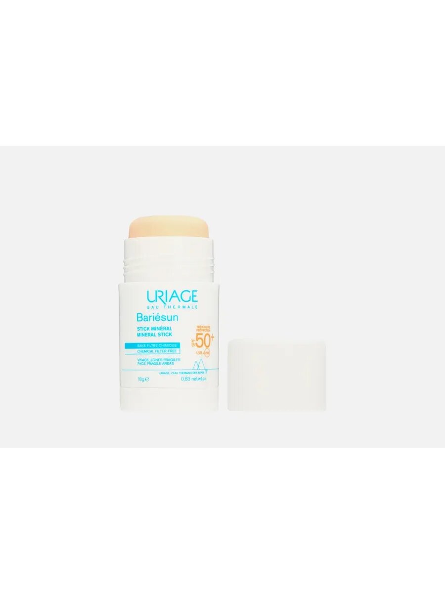 Uriage Bariésun Минеральный стик для лица SPF50+ 18г