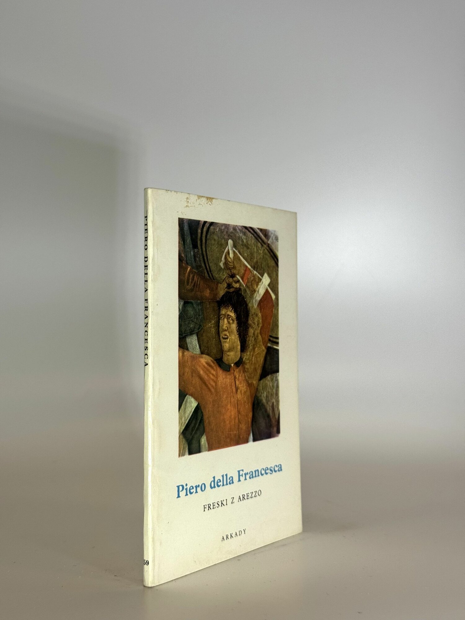 Freski z arezzo. Piero della Francesca. Букинистическая книга в отличном состоянии.
