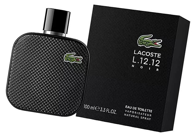 Мужская туалетная вода Lacoste L 12 12 Black 100 мл / Лакост Л 12 12 черные