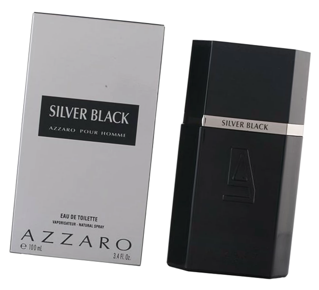 Azzaro Silver Black 100 мл мужской парфюм / Азаро Сильвер Блэк