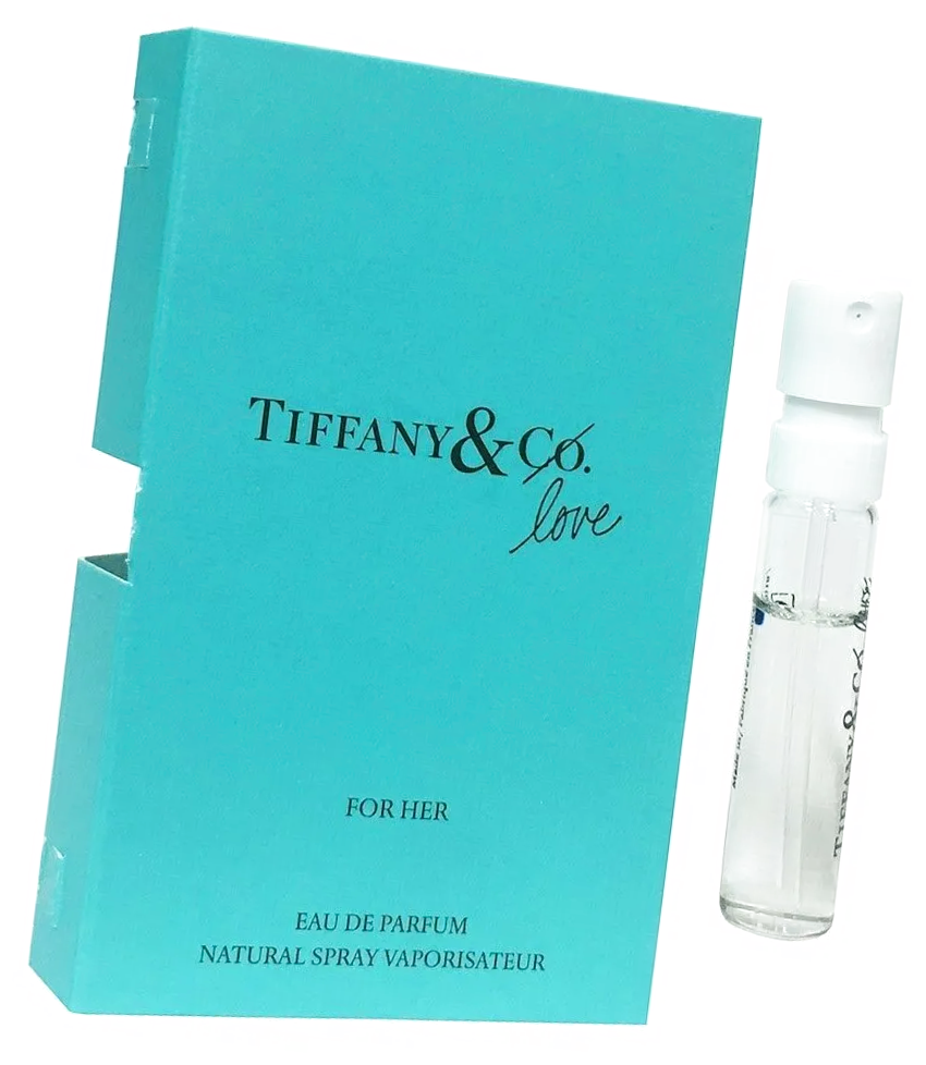 Миниатюра парфюма для женщин Tiffany Love For Her 1.2 мл / Тиффани Лав Фор Хёр