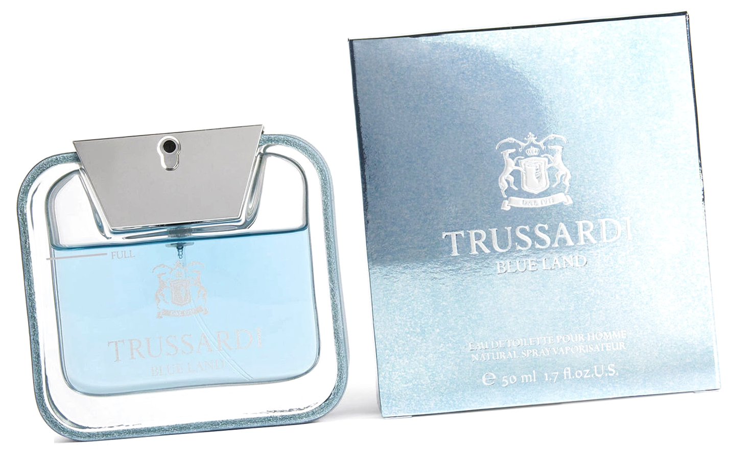 Trussardi Blue Land мужская туалетная вода 50 мл - Труссарди Блю Ленд