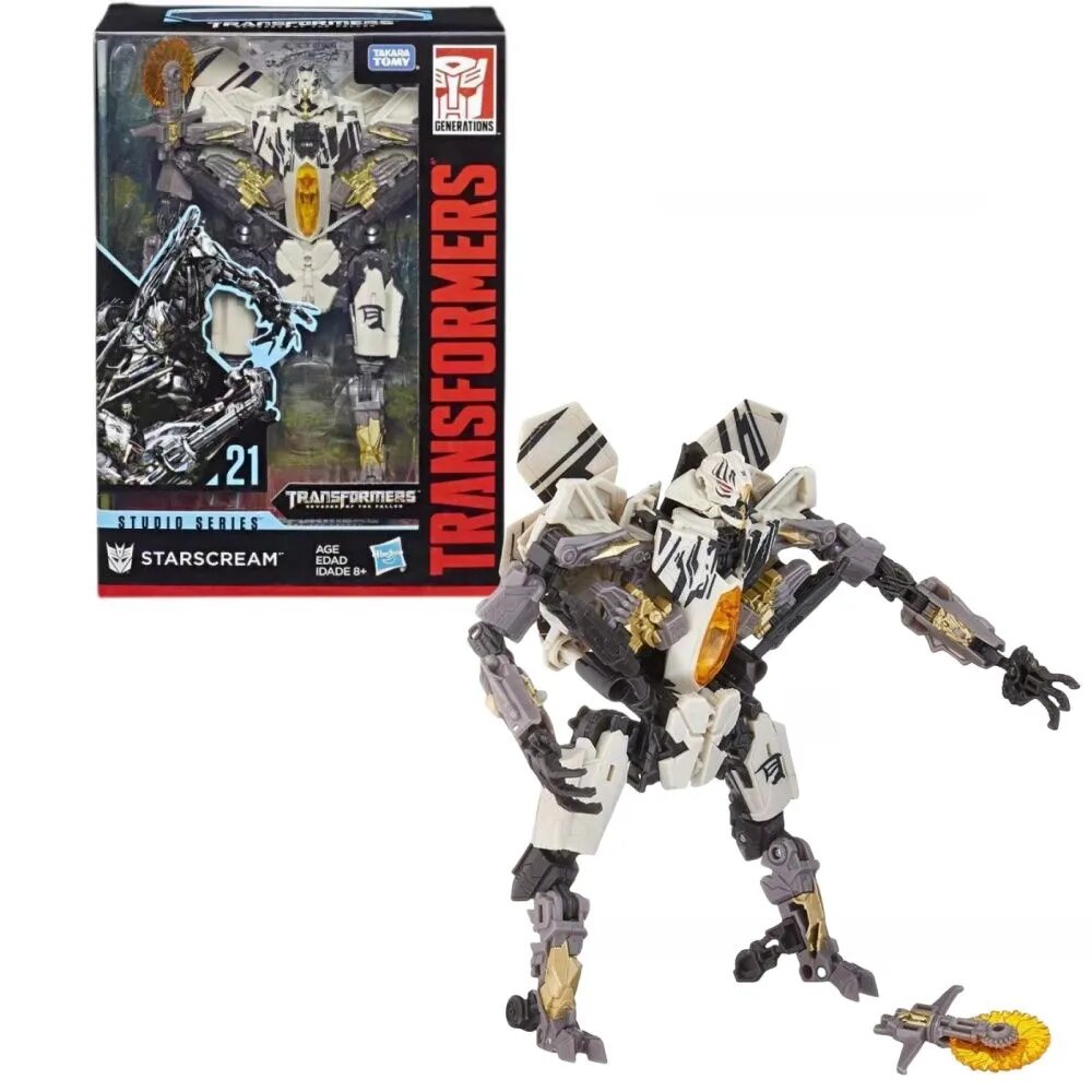 Хасбро Трансформеры Игрушка Transformers Revenge Of The Faller Studio Series Voyager Class SS21 Starscream 16.5cm