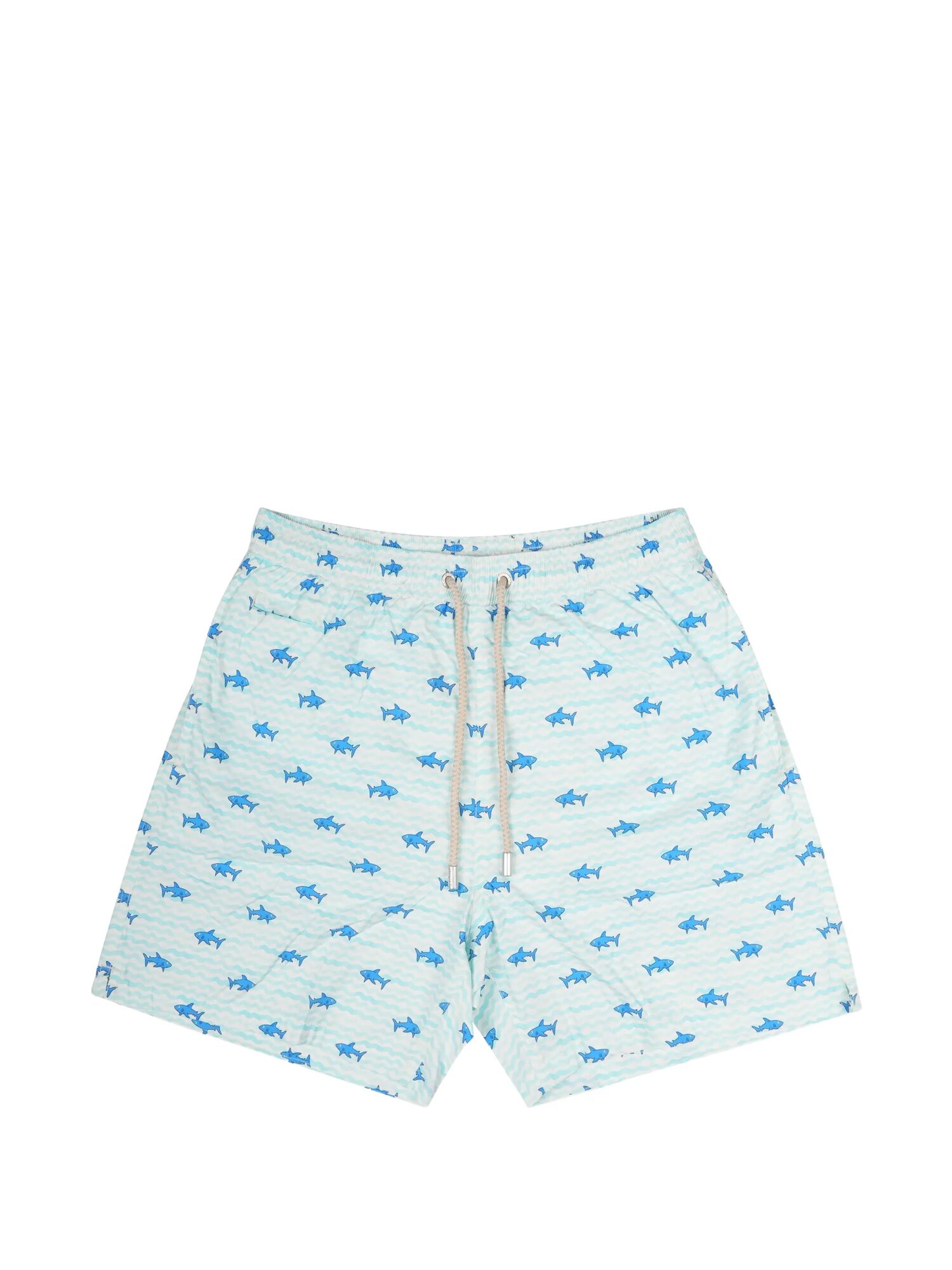 Шорты для плавания Shark-print drawstring swim shorts
