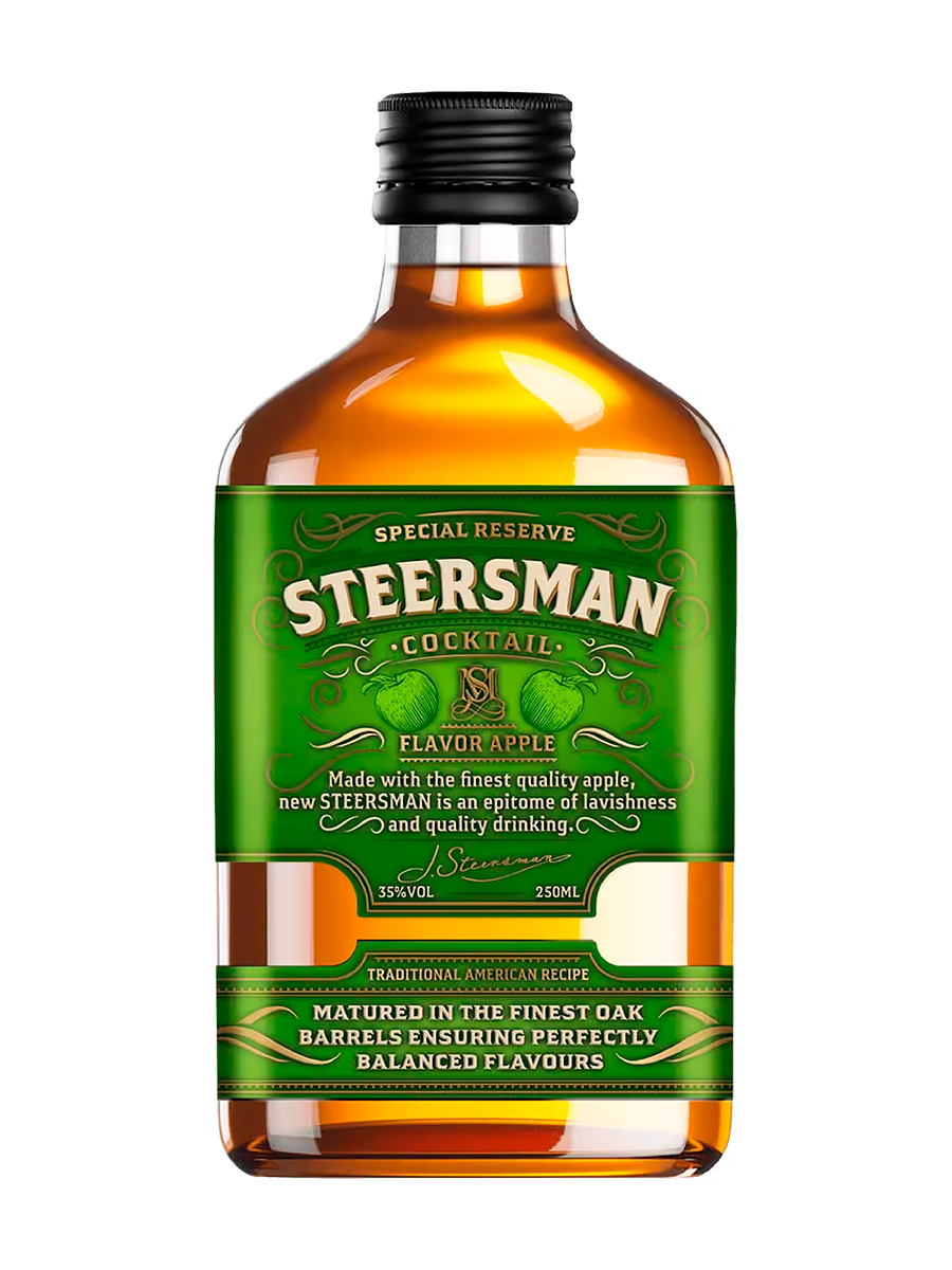Напиток спиртной Steersman Apple 0,25 л