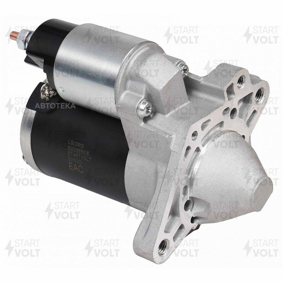 Стартер для а/м Renault Duster (10-)/Megane III (08-) 1.6i 09кВт (LSt 0913) STARTVOLT LST0913