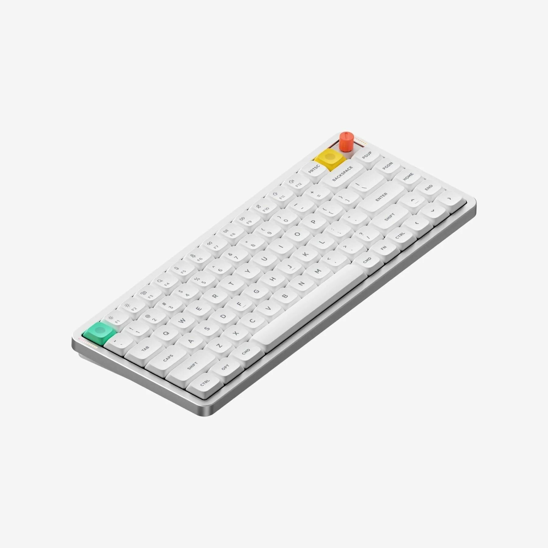 Nuphy Клавиатура механическая беспроводная Nuphy AIR75 V3 Nova White / Red Nano Low-Profile Switch / Русско-английская раскладка