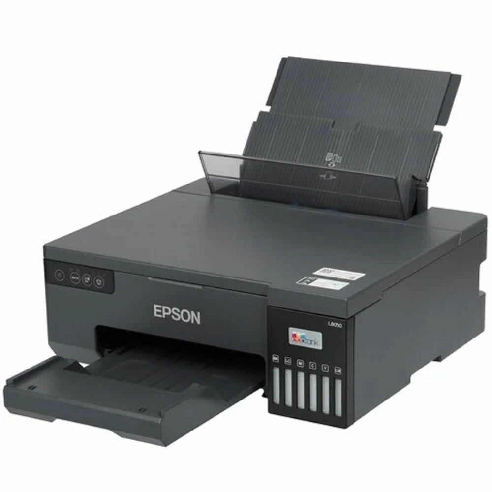 Принтер Epson L8050 цветной струйный с Wi - Fi, печать фото и документов на бумаге, CD, конвертах