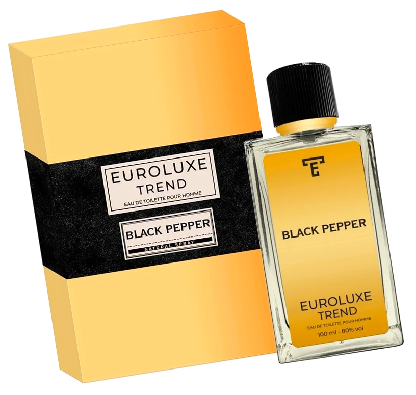 Мужской eau de toilette Евролюкс Тренд Блэк Пеппер 100 мл / Black Pepper