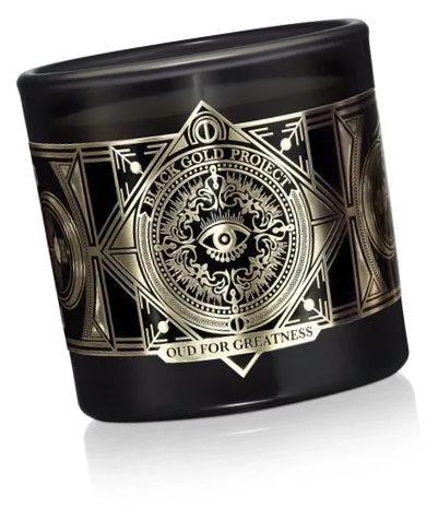 Свеча Initio Parfums Prives Oud For Greatness 30 гр / Инитио Уд Фо Грейтнесс