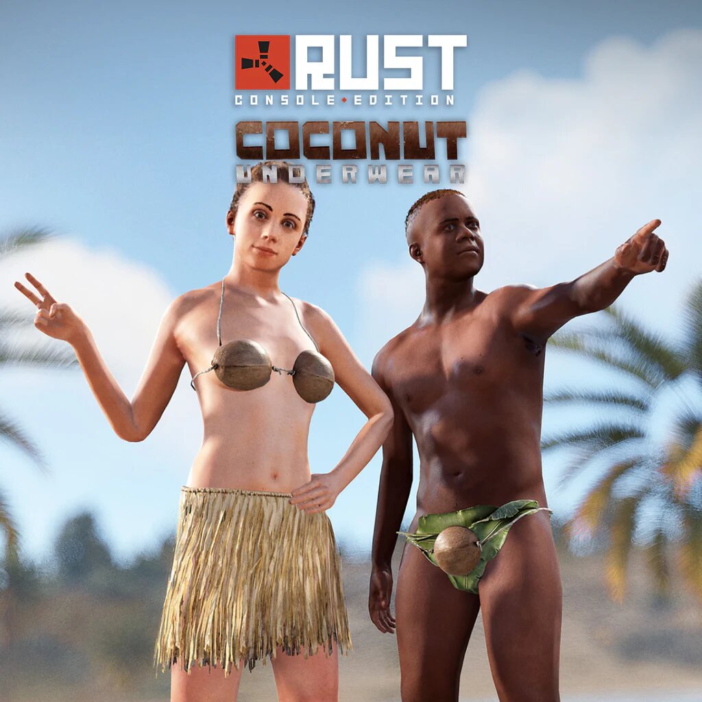 Дополнение Rust - Coconut Underwear, цифровое издание PlayStation 5, регион Индия / код пополнения баланса