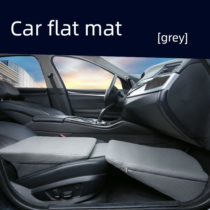Серая автомобильная подушка для сиденья (Honda Accord, Civic, CR-V, Fit и другие модели) - удобная подушка для сна в