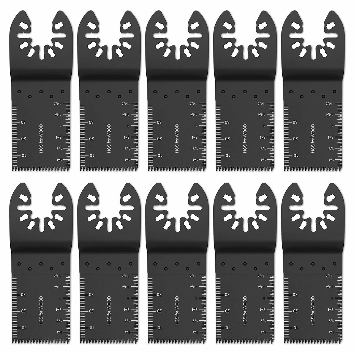 Пильные полотна Toorise для осциллятора 34/35 мм 34mm-10Pcs