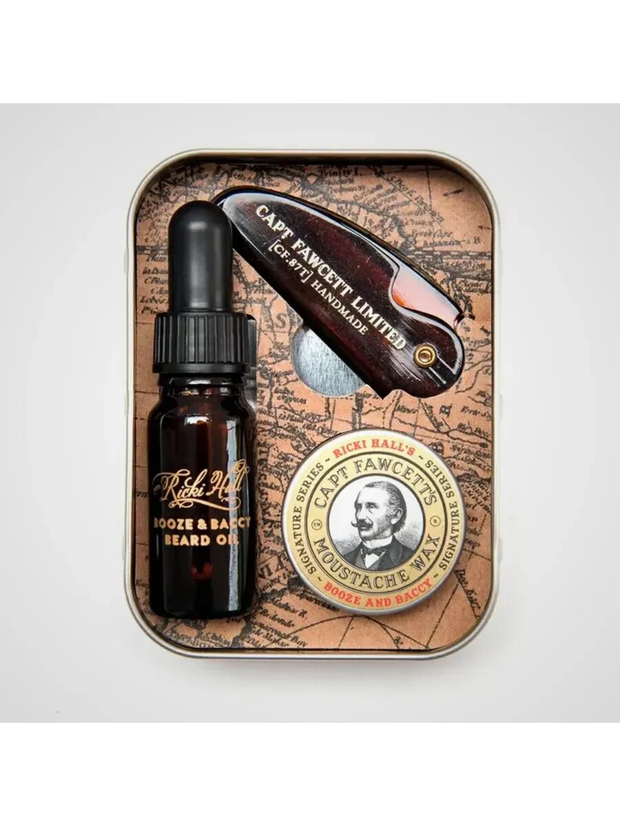 TT Ricki Hall Booze & Baccy Grooming Survival Kit Набор 1 шт