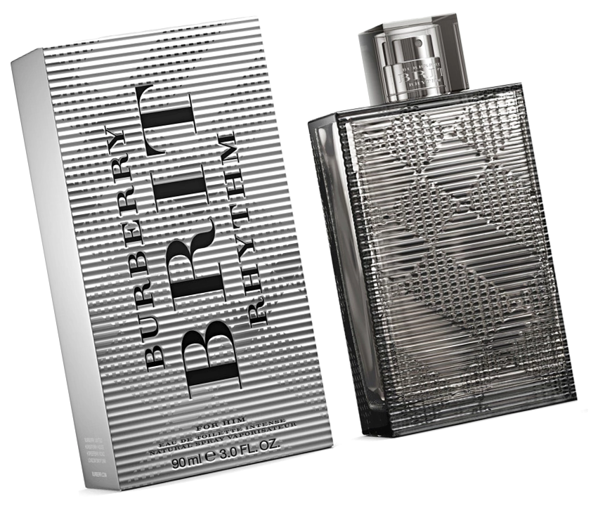 Туалетная вода Burberry Brit Rhythm For Him Intense мужская 90 мл - Барбери Брит Ритм Интенс