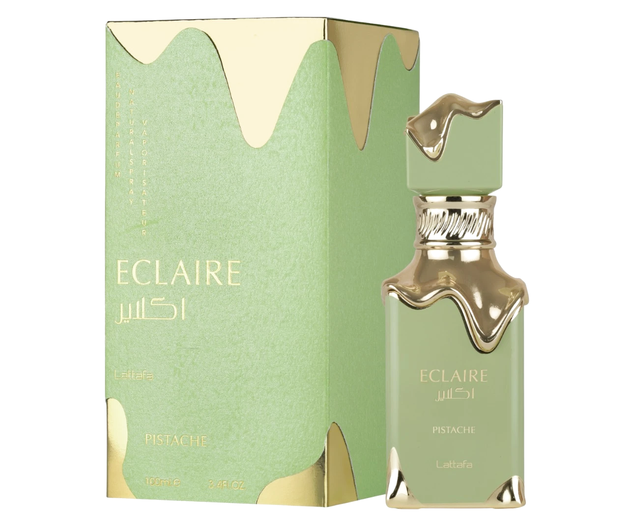 Парфюмерная вода унисекс Lattafa Perfumes Eclaire Pistache 100 мл - Эклер Фисташка