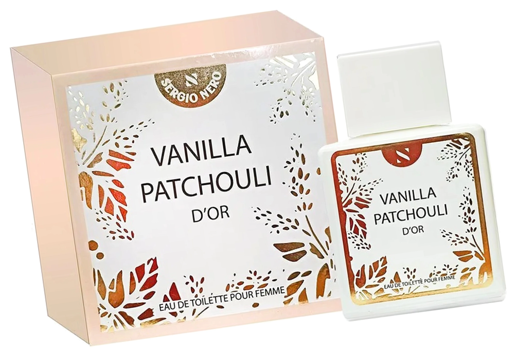 Женская туалетная вода Sergio Nero Vanilla Patchouli D Or 50 мл / Ваниль и Золотые Пачули