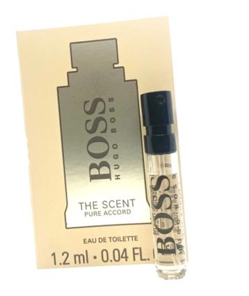 Hugo Boss Boss The Scent Pure Accord мужская туалетная вода 1.2 мл сэмпл - Пьюр Аккорд