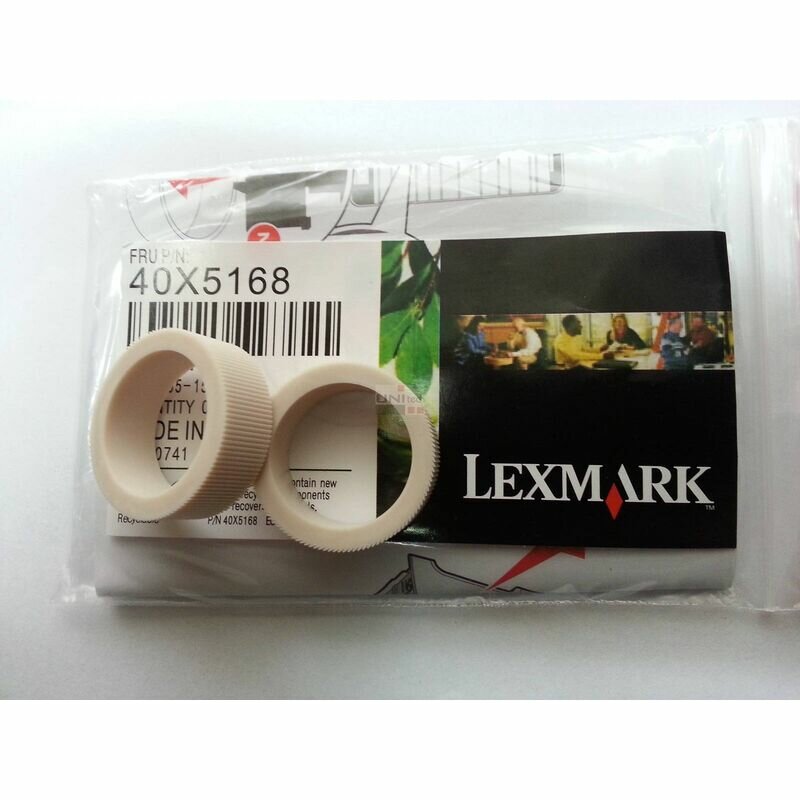 Набор резинок для роликов захвата 40X5168 для Lexmark C54x/C73x/C74x 2шт