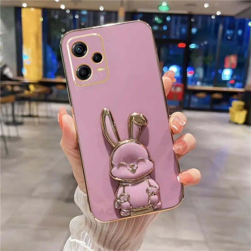 Чехол-держатель для Redmi Note 12 Pro 5g, фиолетовый