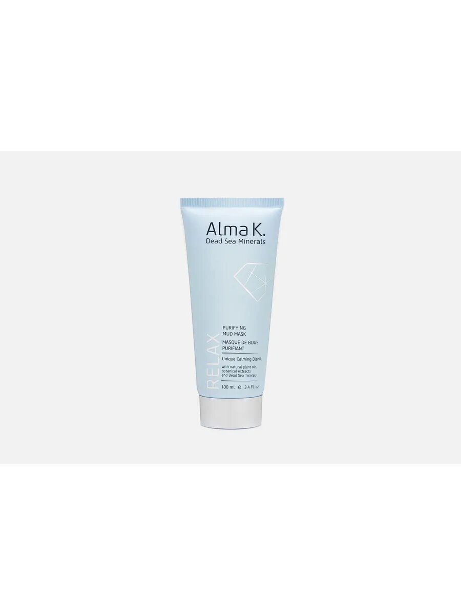 Alma K. PURIFYING MUD MASK Очищающая маска для лица с грязью Мертвого моря 100 мл