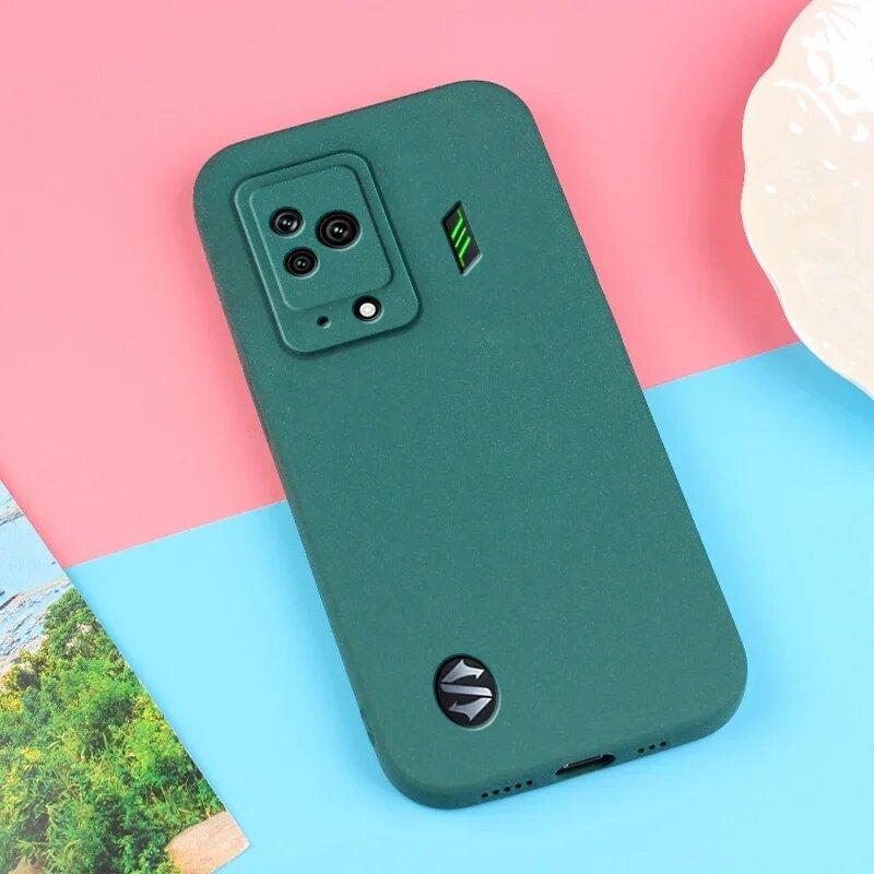 Чехол для Xiaomi Black Shark 4 Зеленый, силикон