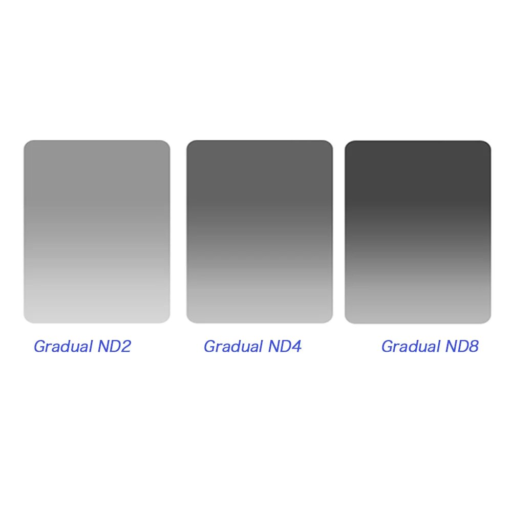 Фильтр ND2 ND4 ND8 Gradual 150x100 мм, G ND248