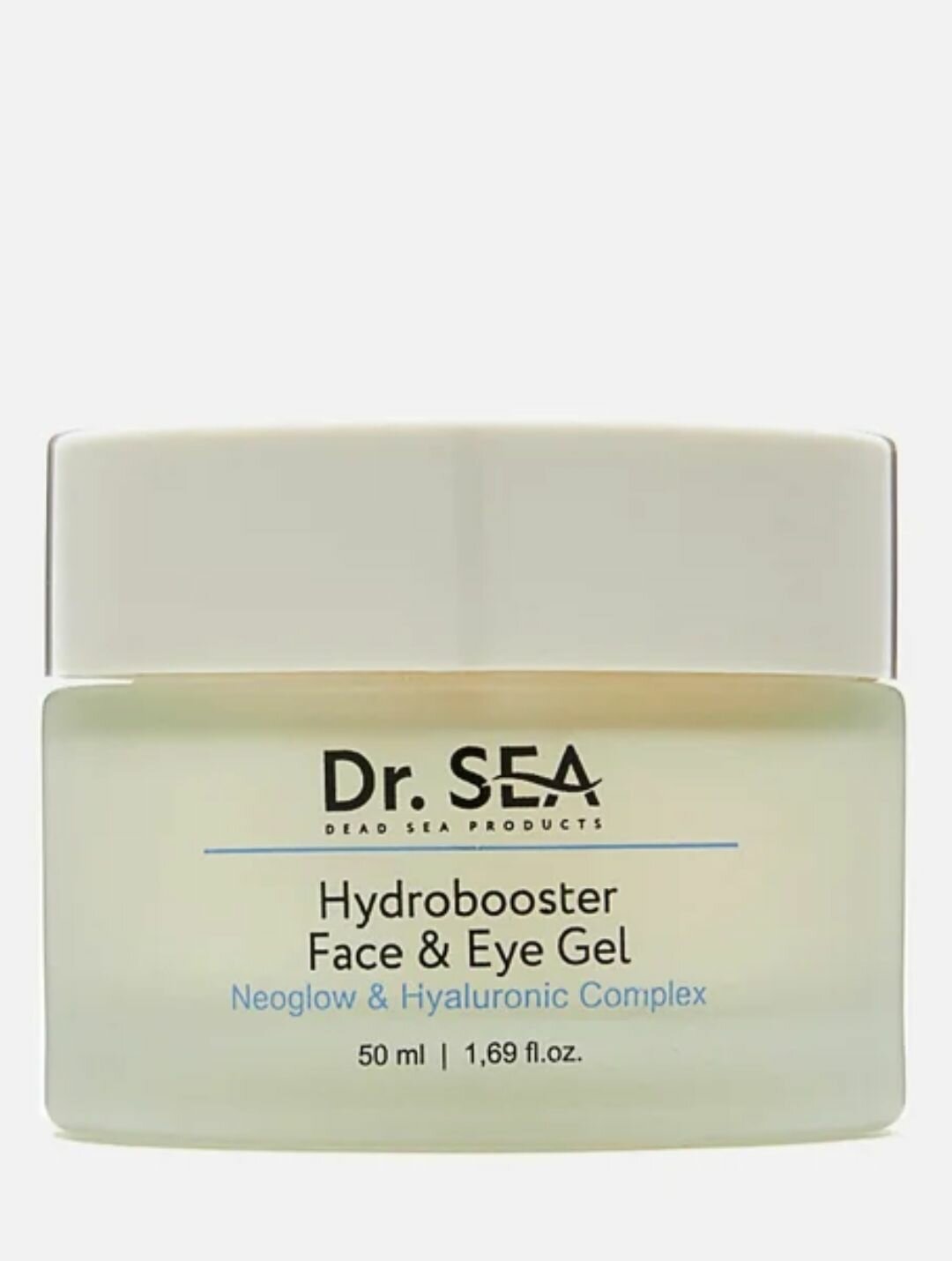 Гель гидробустер для лица и глаз DR.SEA neoglow & hyaluronic complex