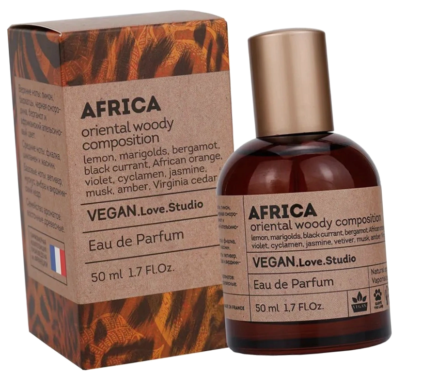 Женский парфюм Africa 50 мл - Delta Parfum Vegan Love Studio / Африка