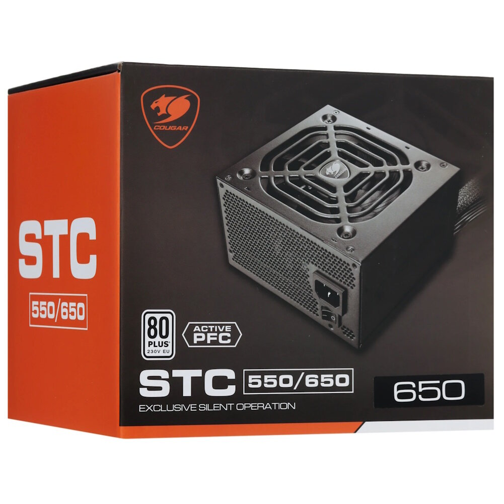 Блок питания Cougar STC 650 [CGR SC-650] черный