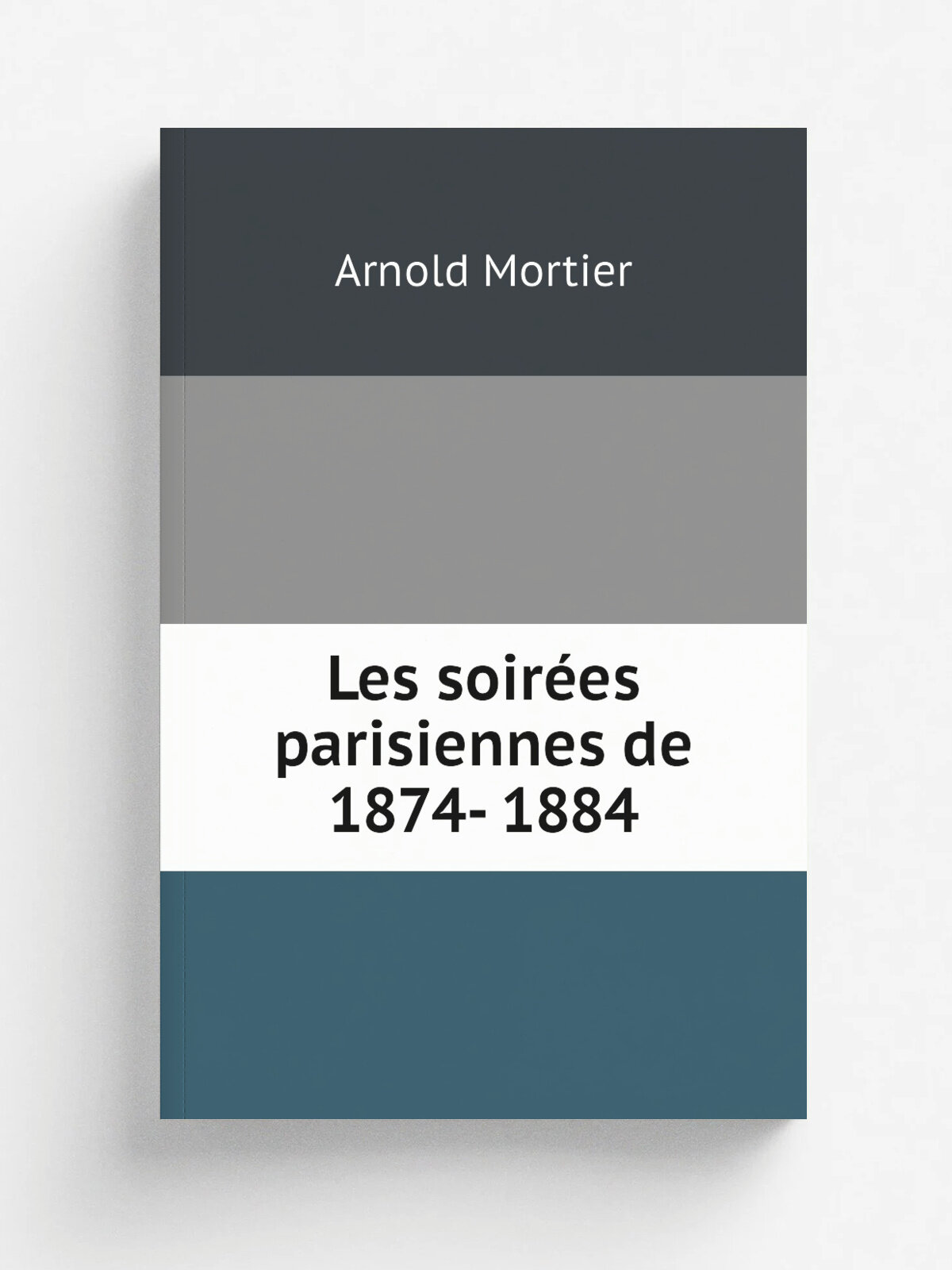 Les soir.es parisiennes de 1874- 1884 | Arnold Mortier | 1885 | Paris E. Dentu | Репринт