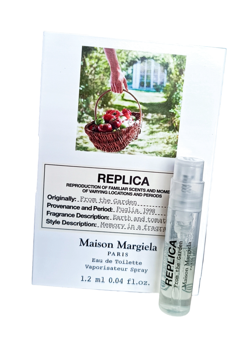 Сэмпл аромата унисекс Реплика Фром Зе Гарден / Maison Martin Margiela Replica From The Garden 1.2 мл