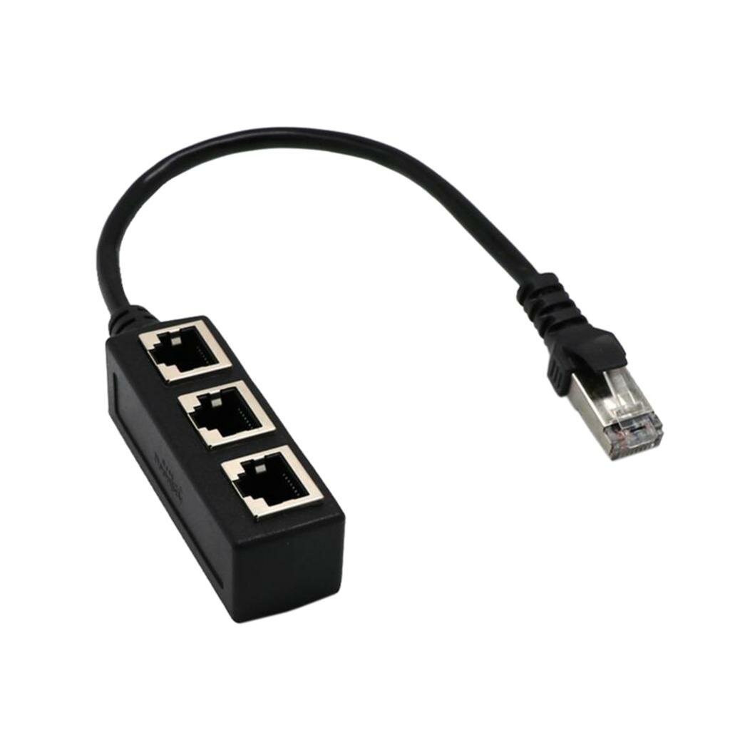 Разветвитель/удлинитель сети Ethernet LAN 1-3, соединительный кабель.