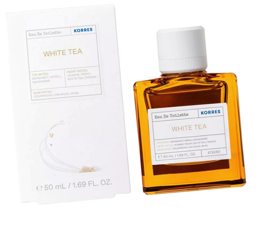 Korres White Tea туалетная вода 50 мл для женщин и мужчин / Уайт Ти