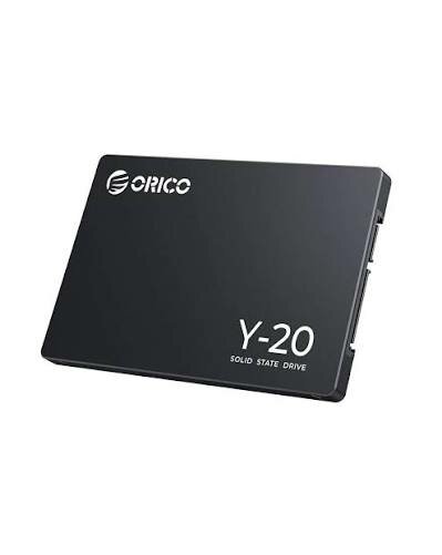 SSD диск SATA ORICO Y20 256gb 500/480mbs ORICO-Y20-256GB-BK-BP