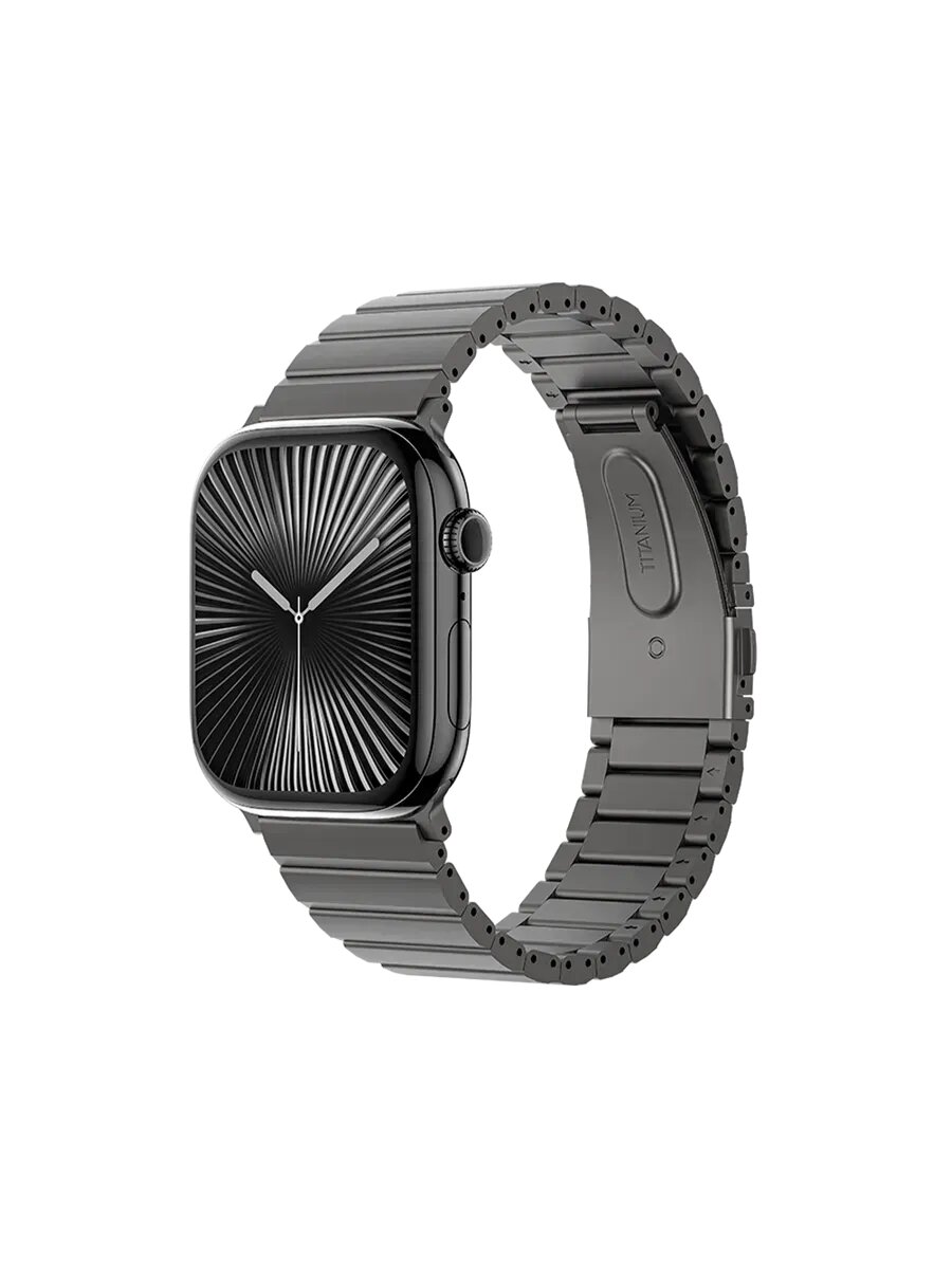 Титановый браслет Benks Adjustable для Watch 49/46/45/44/42, титан C. Q. BD. AP. TU.0005