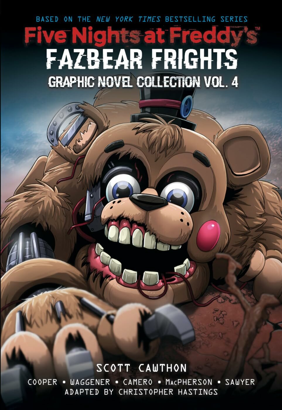 Five Nights at Freddy's: Fazbear Frights Graphic Novel Collection Vol. 4，Reprinted paperback books