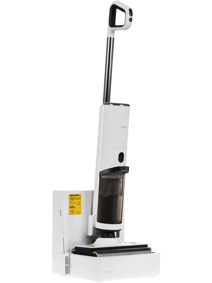 Вертикальный пылесос Deerma DEM-VX910W, мощность 250 Вт, белый/черный