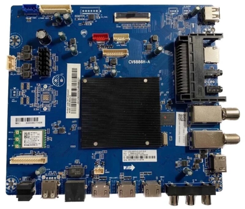 Плата CV6886H-A, для телевизора Haier LE55U6900UG