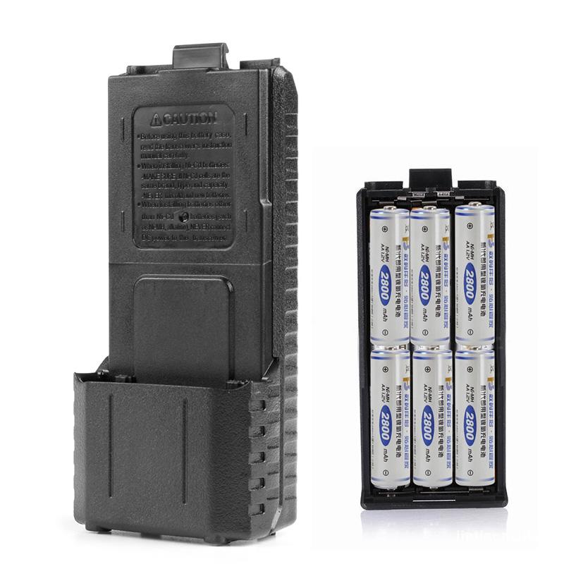 6xAA Батарейный отсек для рации Baofeng UV-5R