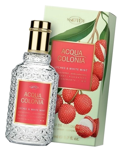 4711 Acqua Colonia Lychee and White Mint аромат унисекс 100 мл - Аква Колониа Лише Енд Вайт Минт