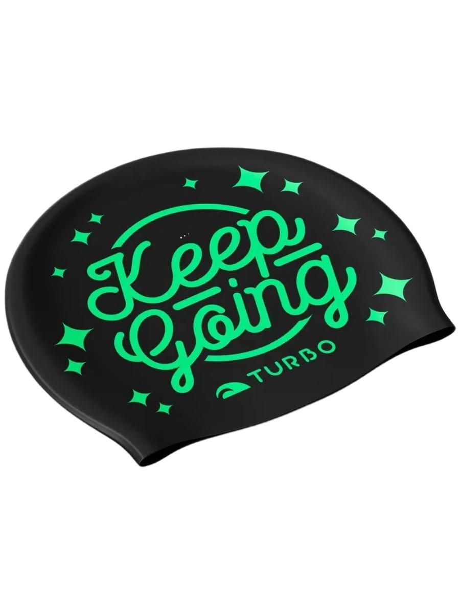 Шапочка Turbo Silicone Cap Keep Going