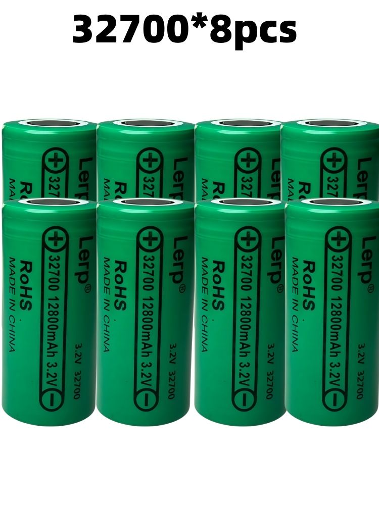 2025 100% батарея LiFePO4 3,2 В 32700 батарея 12800mAh 35A непрерывное разряд максимум 55A батарея LiFePO4 высокой мощности