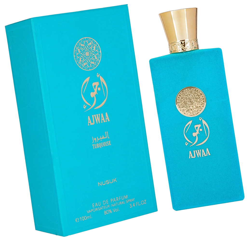 Nusuk Ajwaa Turquoise 100 мл парфюм для мужчин и женщин - Нусук Аджваа Туркуаз парфюмерная вода