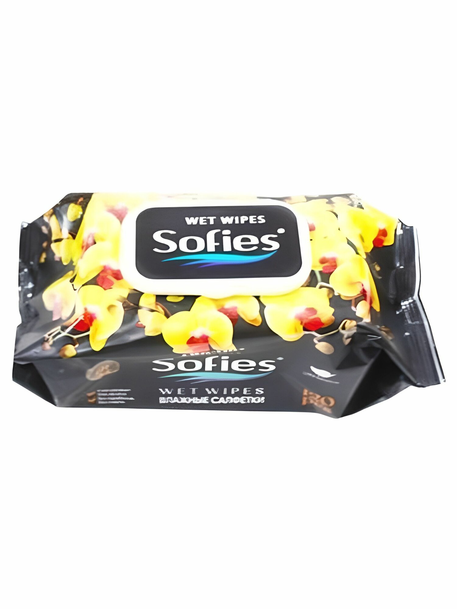 Салфетки влажные Sofies Орхидея 120 шт