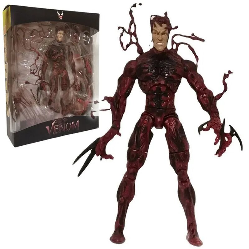 Аниме-фигурки Marvel Comics Карнаж, 21см, ABS пластик, пакет